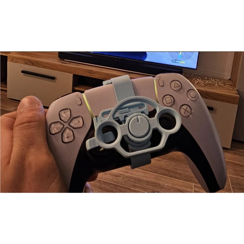 Ps5 Controller Steering Wheel Add On Upgrade | Shopee Malaysia