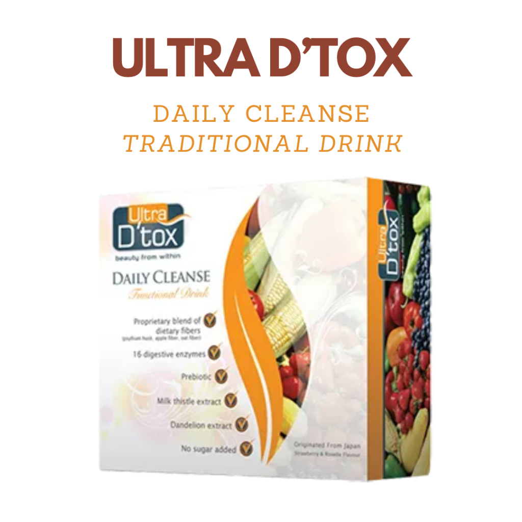 ULTRA D’TOX / ULTRA DETOX Daily Cleanse 20g x 15’s | Shopee Malaysia