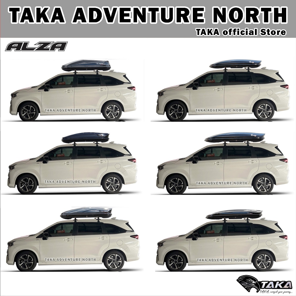 NEW PERODUA ALZA TAKA ROOFBOX (MD-360 MD-450 MD-390 MD-450D MD420 ...