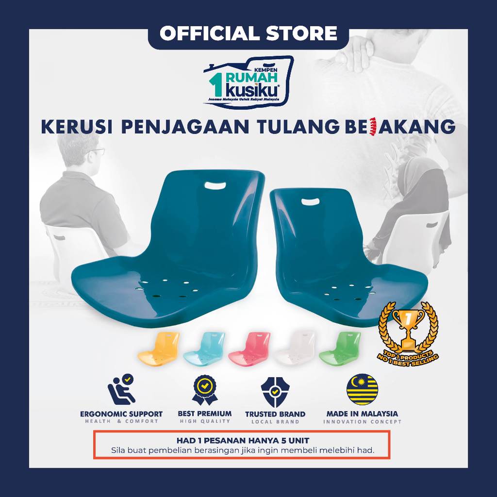 Kusiku®️--Kerusi Kuliah-Kerusi Plastik-Kerusi Belajar-Kerusi Solat ...