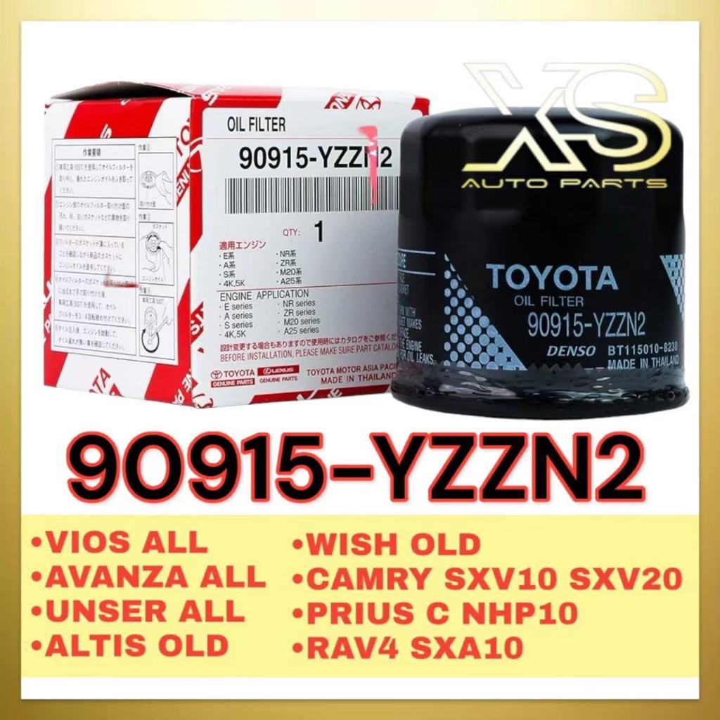 ORIGINAL Toyota Oil Filter 90915-TA001 - Camry / Altis / Wish / Avanza ...