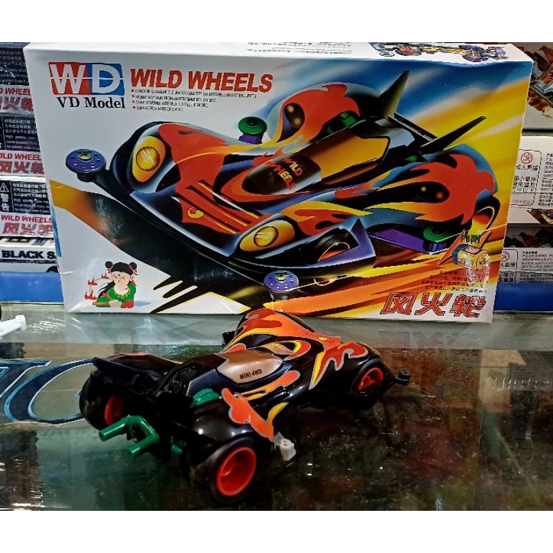 WD mini 4wd Spin Axes (Wild Wheels) super 1 chasis new 2025 stock ...