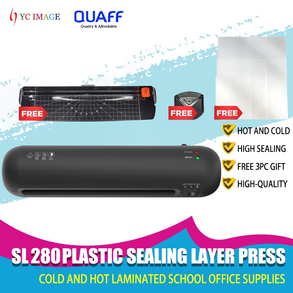 Sl280 Laminator A4 Size Hot And Cold Laminating Machine School Office