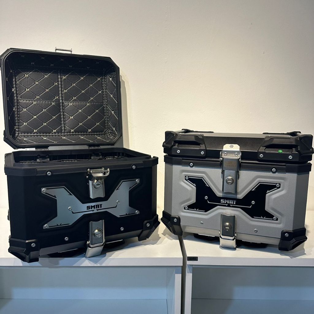 Original SMRT Top Box 100% Aluminium Motorcycle 36L 38L 40L 45L with ...