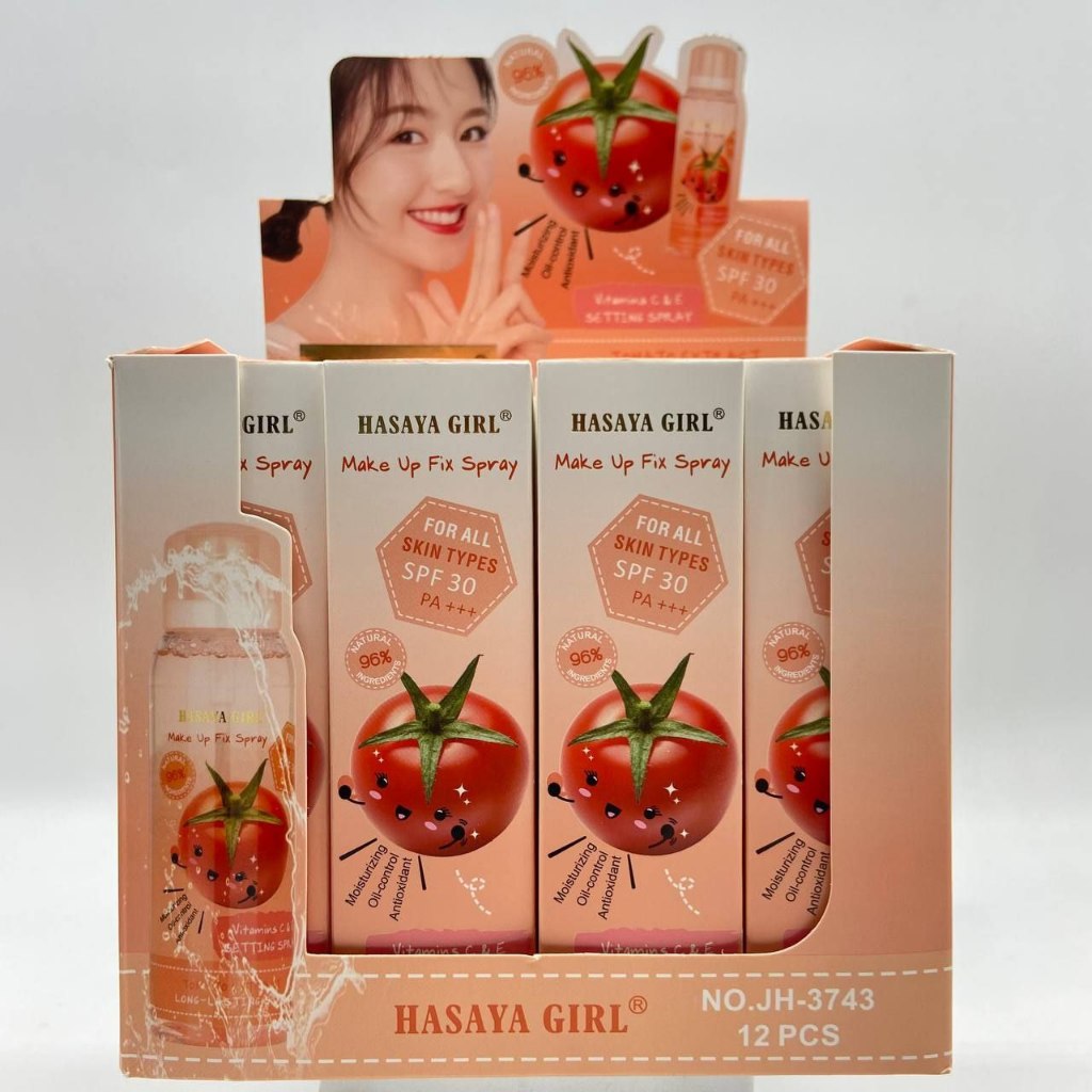 HASAYA GIRL MAKEUP FIX SPRAY TOMATO 165ML | Shopee Malaysia