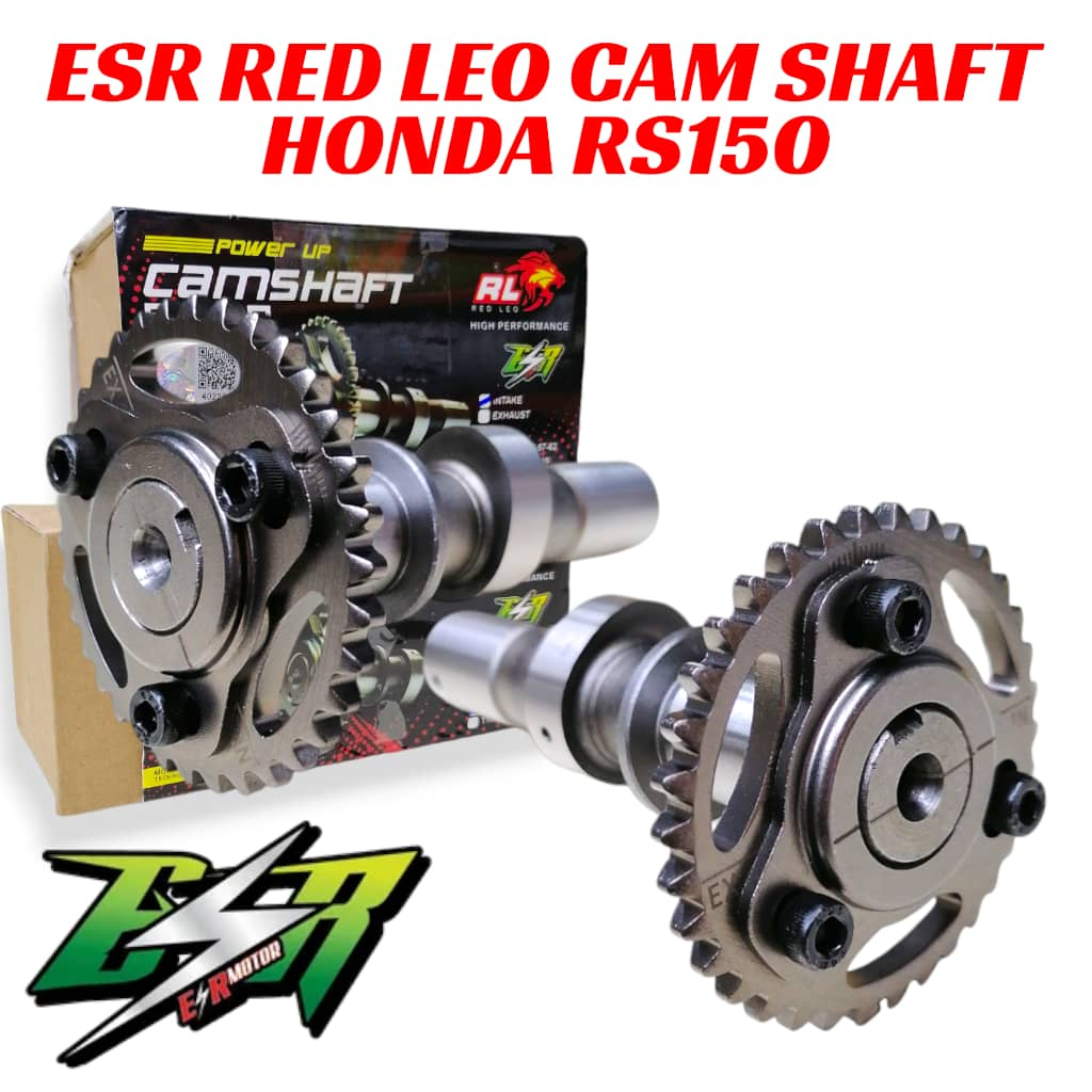 100% Ori ESR RED LEO HONDA RS150 RS REDLEO Camshaft TYPE 1 TYPE 2 TYPE ...