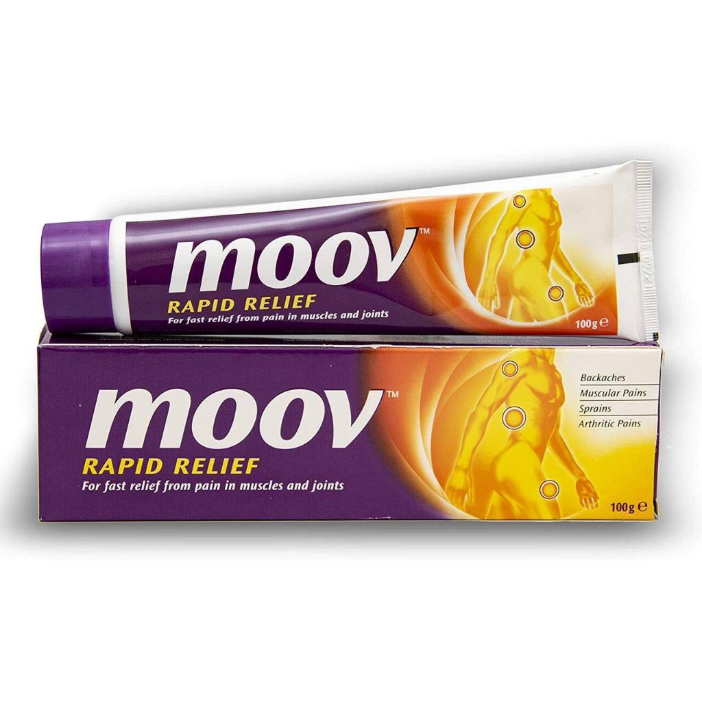100% Original Moov Rapid Relief Pain reliever ointment 50g | Shopee ...