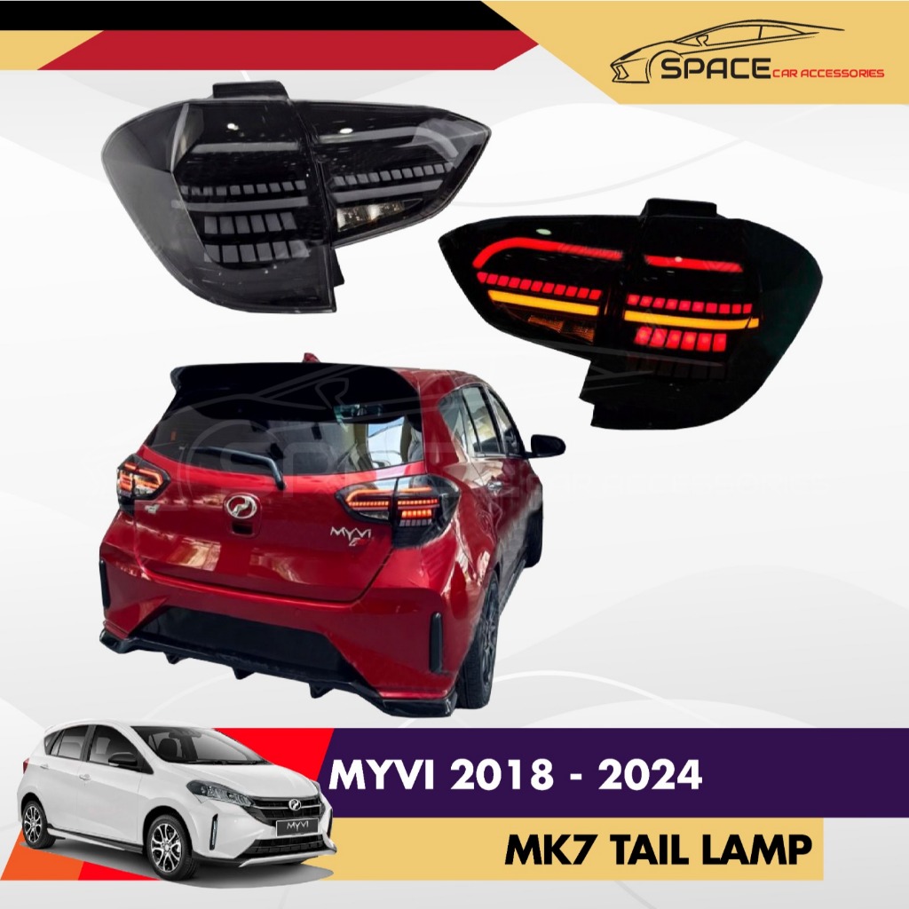 PERODUA MYVI GEN3 MK7 DESIGN LAMPU BELAKANG / TAIL LAMP | Shopee Malaysia