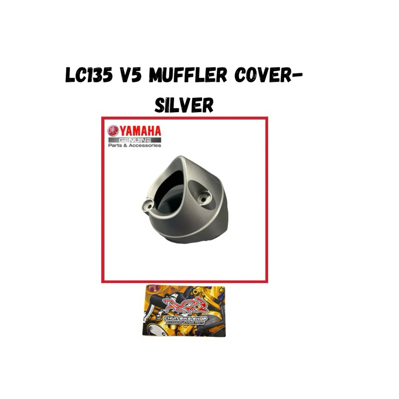 YAMAHA LC135 V4-V7/LC135 Fi V8 Muffler Protector Cap/Penutup Exhaust ...