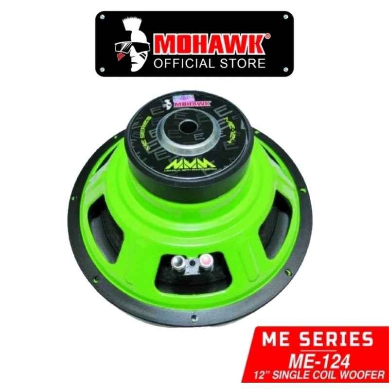 mohawk woofer 12inch me_124 single coil single magnet | Shopee Malaysia