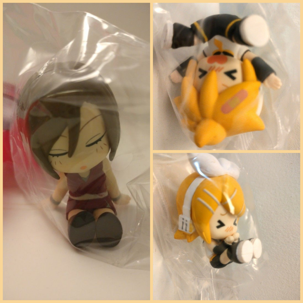 (TAKARA TOMY) Hatsune Miku Characters mini figure - Meiko/Len/Rin ...