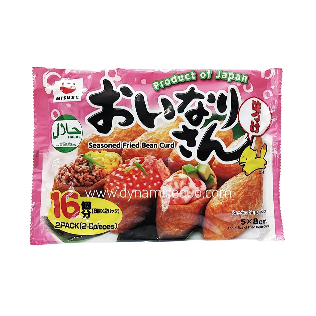 (Halal) Misuzu Inari Fried Tofu Wraps Mini Oinari San 16pcs おいなりさん ...