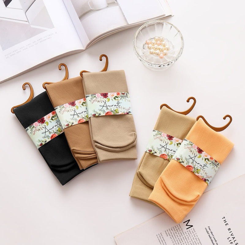 🔥READY STOK🔥 1 Pair Aurat Plain muslimah/ stokin aurat / tebal/ lembut ...