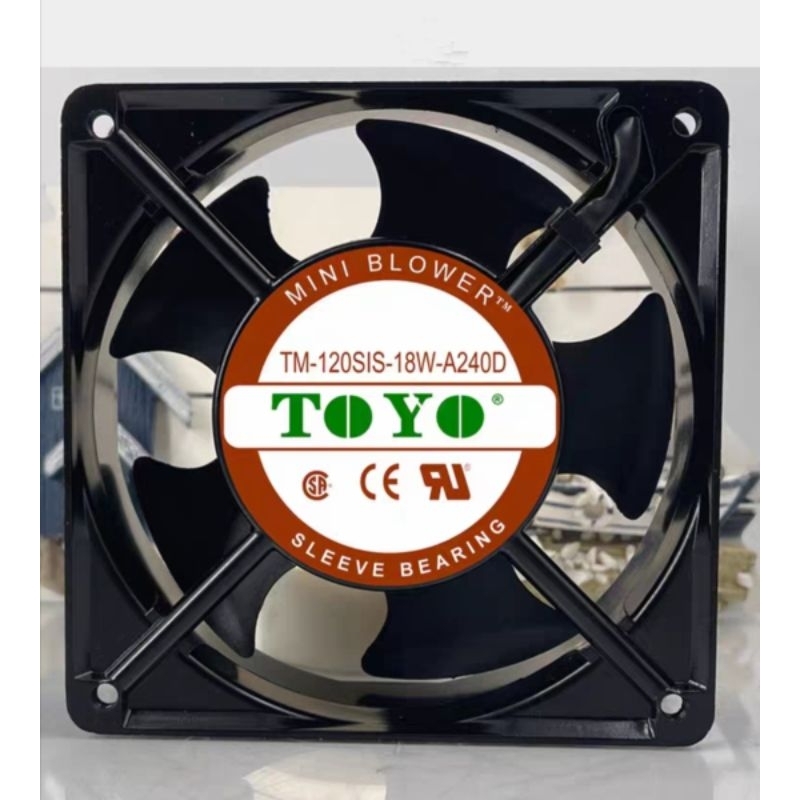 TOYO Exhaust Fan TM-120S1ST-18W-A240D (Wire Type 2pin) | Shopee Malaysia