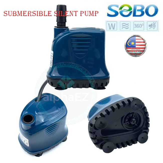 SOBO Silent Filter Submersible Water Pump Bottom Suction WP-100D WP ...