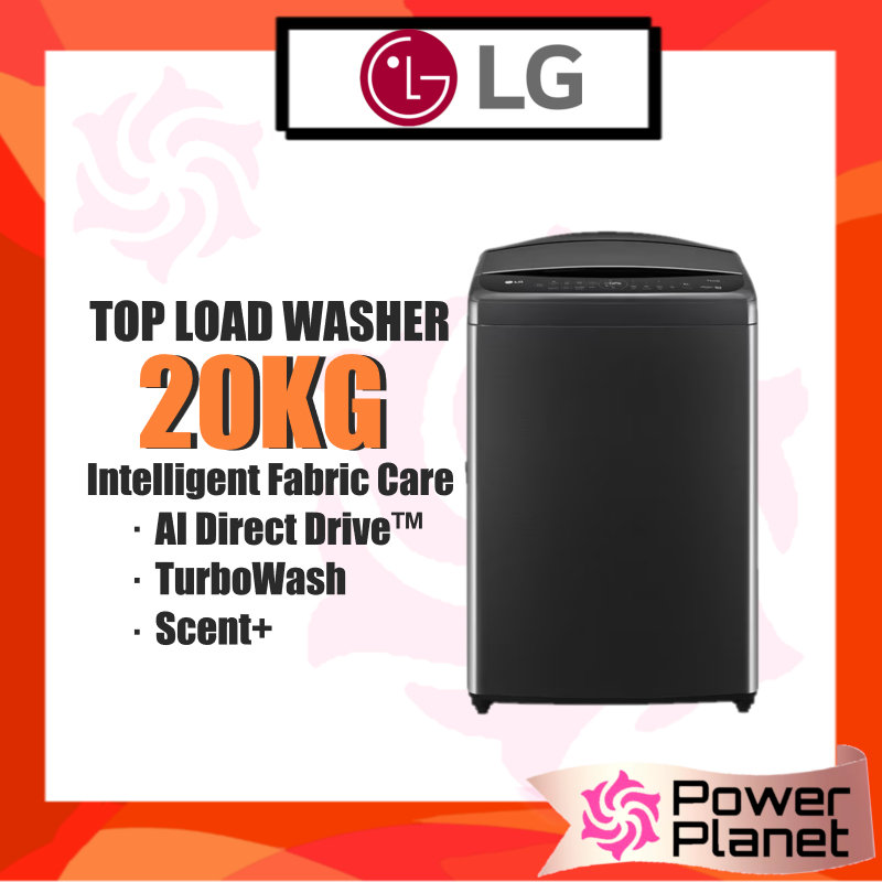 LG 20kg Top Load Inverter Washing Machine with Intelligent Fabric Care ...
