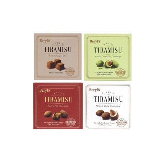 BERYL'S TIRAMISU CLASSIC ALMOND MILK/ALMOND WHITE/MILK 65G | Shopee ...