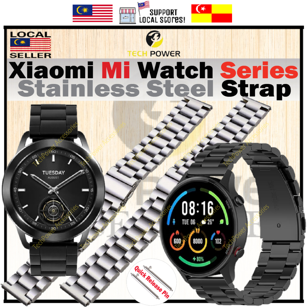 Xiaomi Watch Strap Watch S4 /Watch S3 /Watch 2 /Pro /Color Sports /S1 /Active,Stainless Steel ...