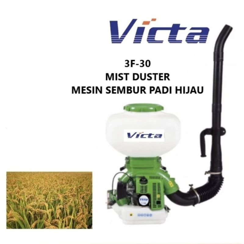 Ready Stock 100%Original VICTA Mist Duster Blower 3F30 Sembur Padi Dan Baja Engine Tabur Padi ...