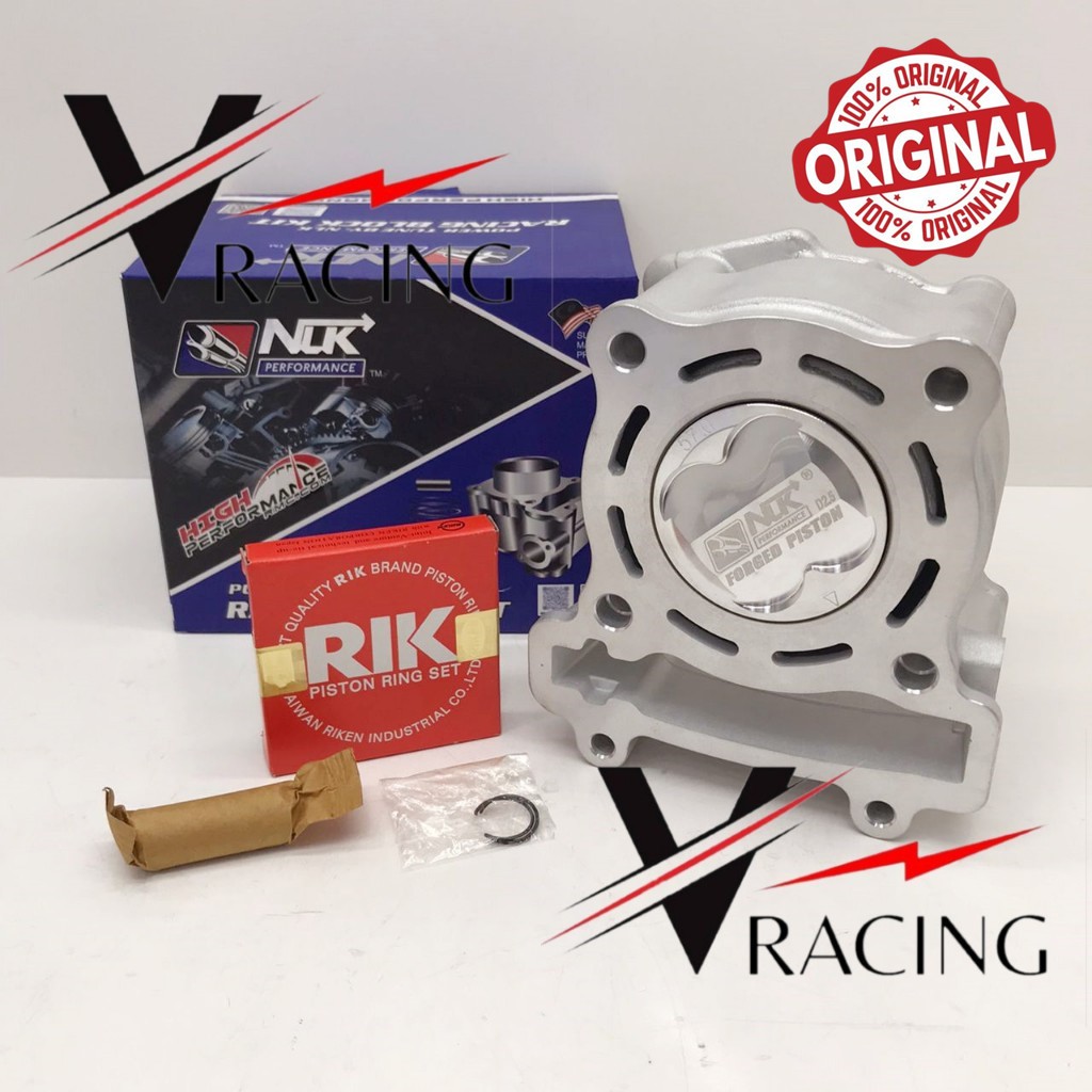 NLK Performance Super Ceramic Block Set Ultra+ Version1/Version2 With Forged Piston Y15ZR/LC135 ...