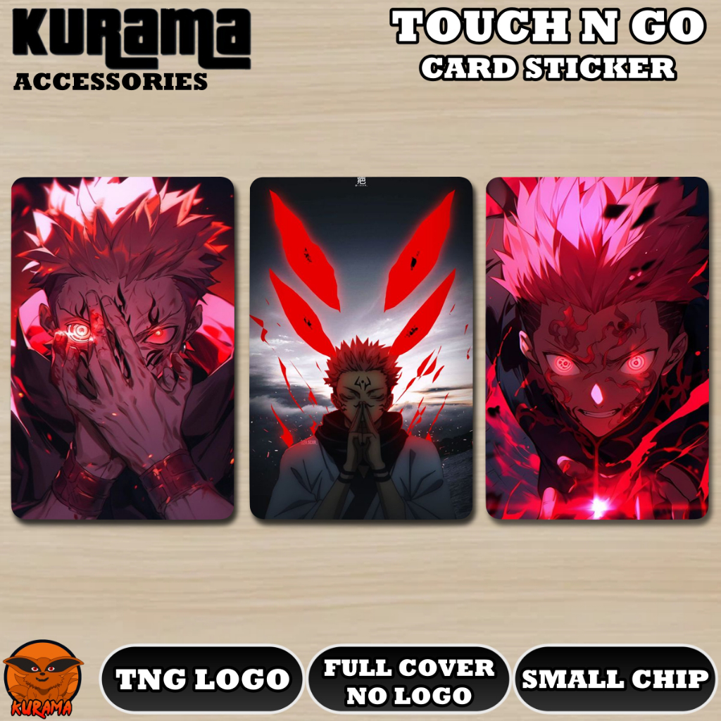[ SUKUNA ] Touch n Go Card Sticker Cover TNG / MASTER / VISA / CREDIT ...