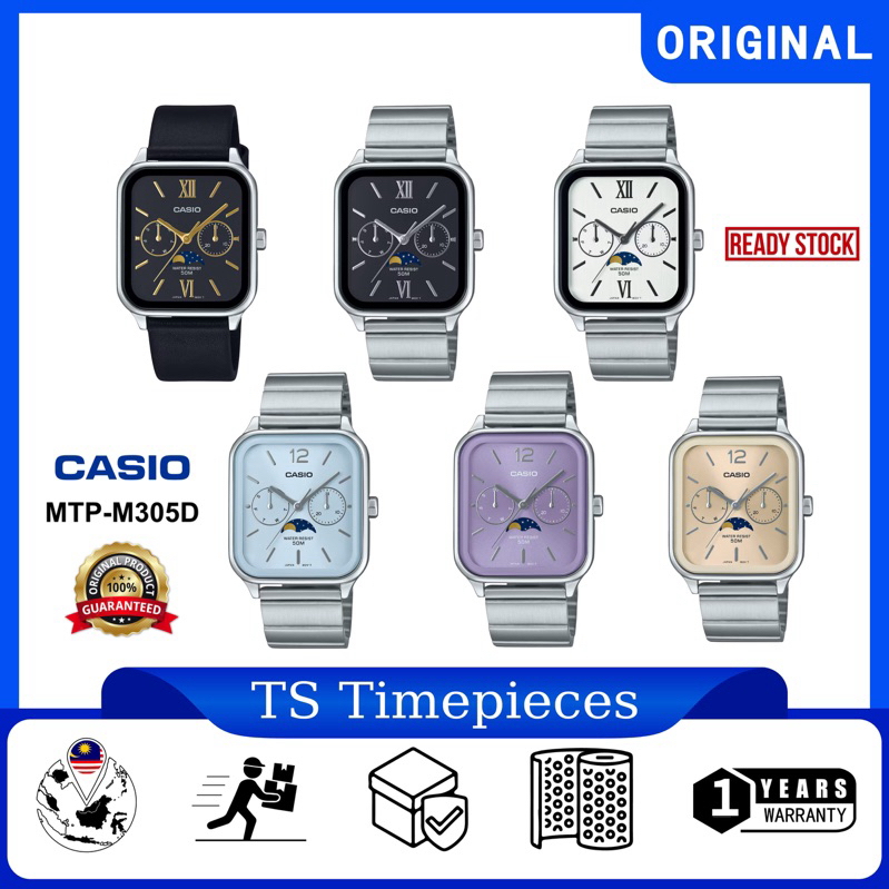 CASIO MTP-M305 Series MTP-M305D-1A2 MTP-M305D-2 MTP-M305D-6 MTP-M305D ...