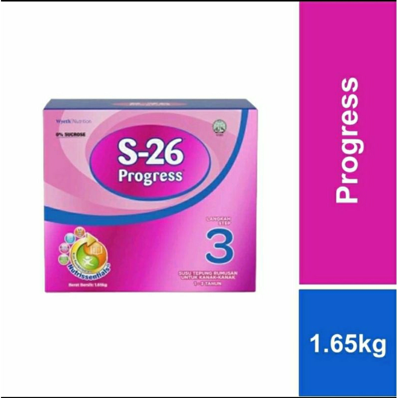 S26 standard progress (step3) 1.65kg or 1.1kg (550g x2 boxes)exp 2025 oct or onwar. | Shopee ...