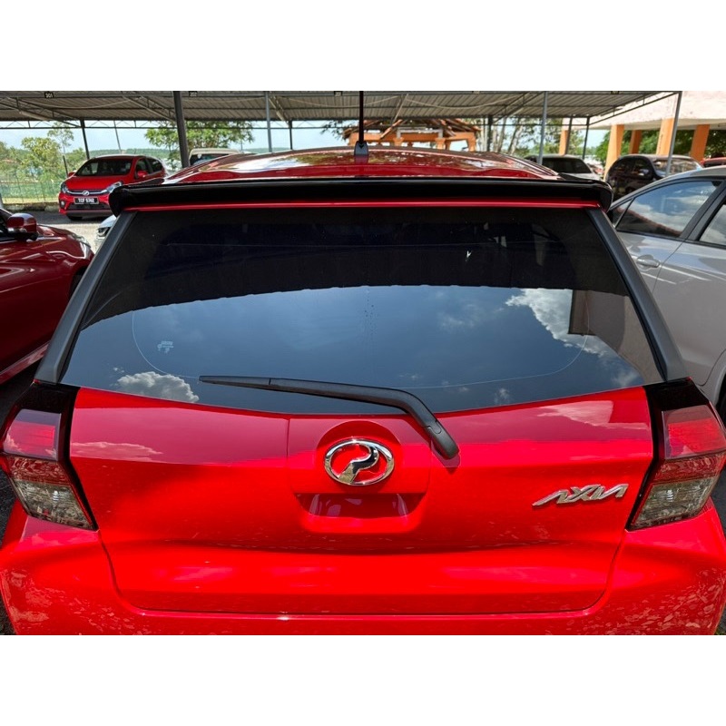 PERODUA AXIA 2023-2025 GR SPOILER ABS REAR SPOILER WING LIP TOP SPOILER ...