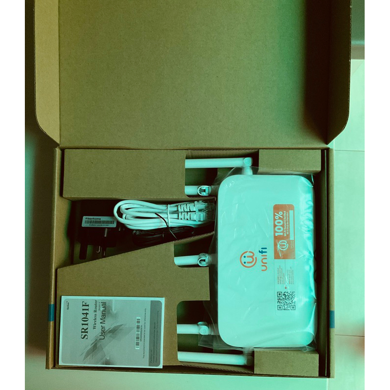 Unifi FiberHome SR1041F AX3000 Wifi6 router brand new | Shopee Malaysia