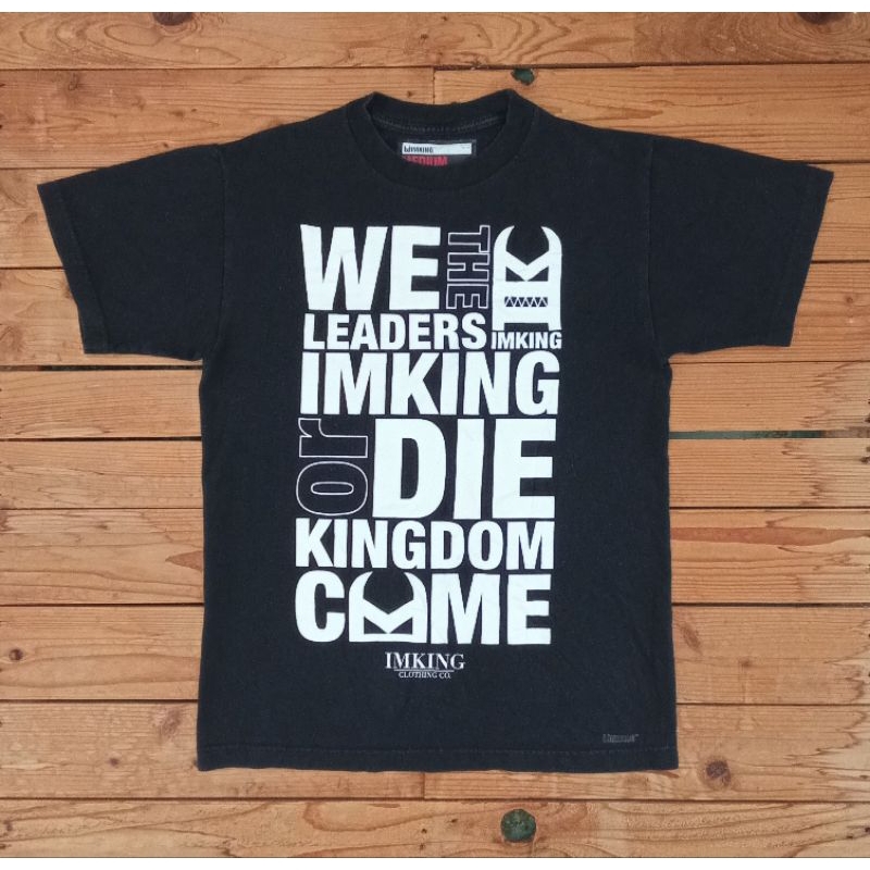 Tshirt IMKING (M) | Shopee Malaysia