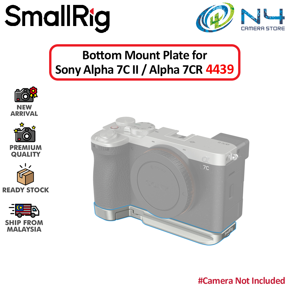 SmallRig Camera Plate Bottom Mount Plate for Sony Alpha 7C II / Alpha ...