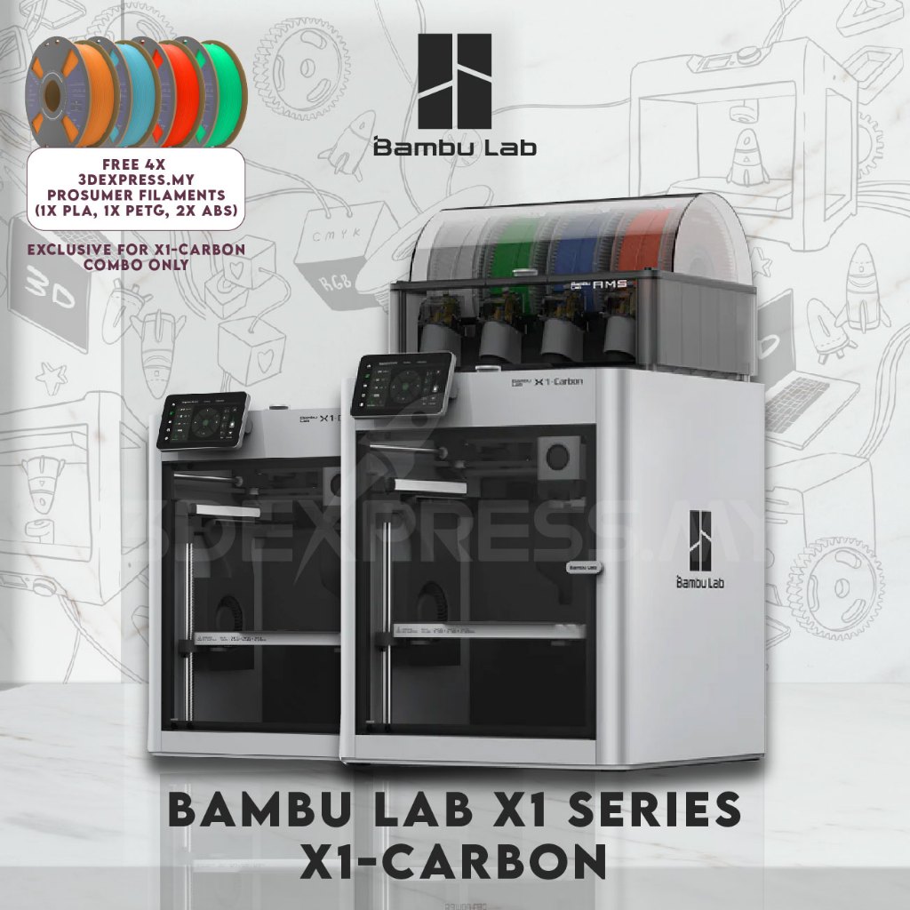 [READY STOCK] BAMBU LAB X1 CARBON / X1 CARBON COMBO | Shopee Malaysia