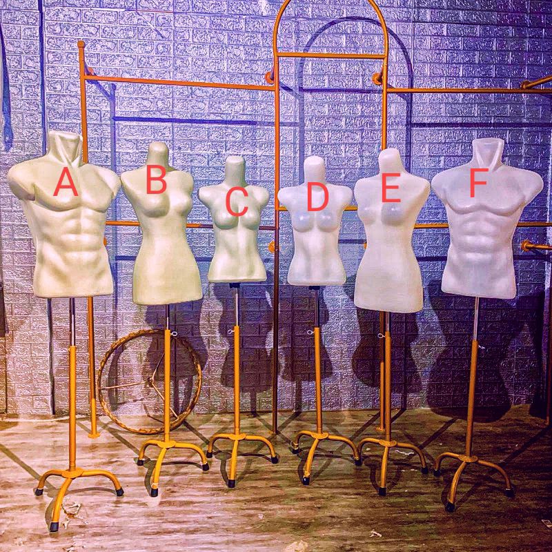 Patung display baju pakaian.mannequin Muscle Male & female body ...