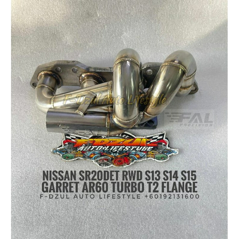 FAL Precision Banana Turbo Manifold Nissan SR20DET RWD S13 S14 S15 T2 ...