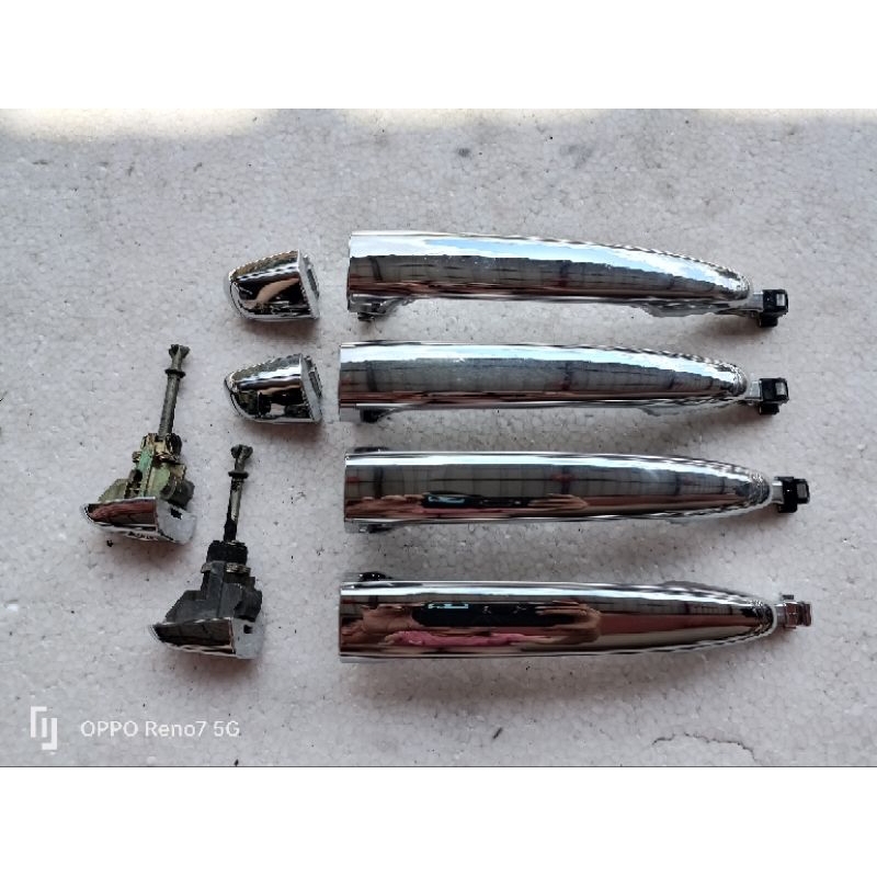 JDM Toyota Alphard ANH10 Door Handle Chrome Outer Door Handle Pemegang ...