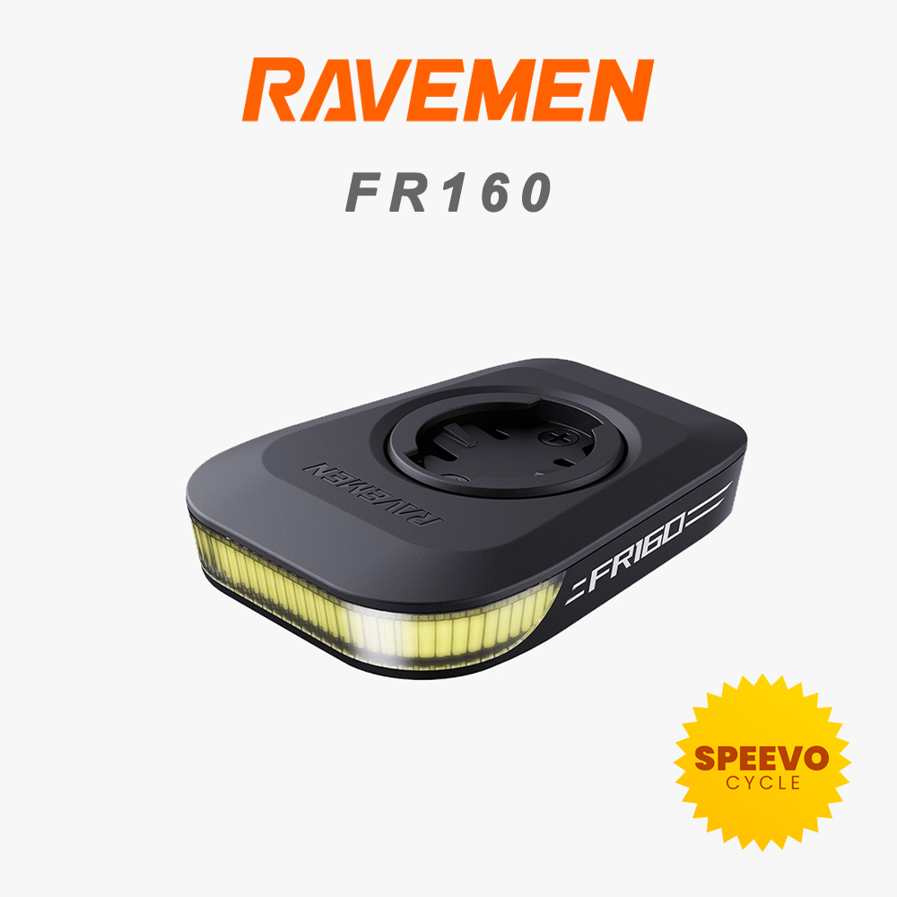 RAVEMEN FR160 FRONT LIGHT GARMIN WAHOO BRYTON MOUNT FOR CYCLING 160 ...