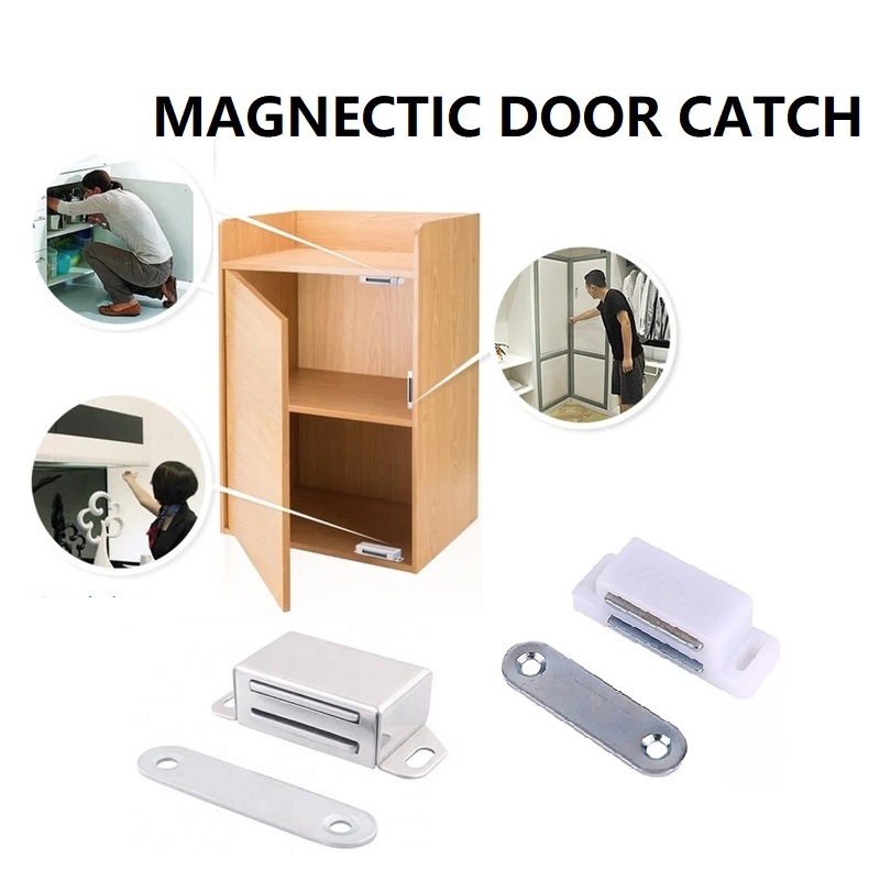 Cabinet Door Magnet / Magnetic Cabinet Lock / Magnet Door Latch ...
