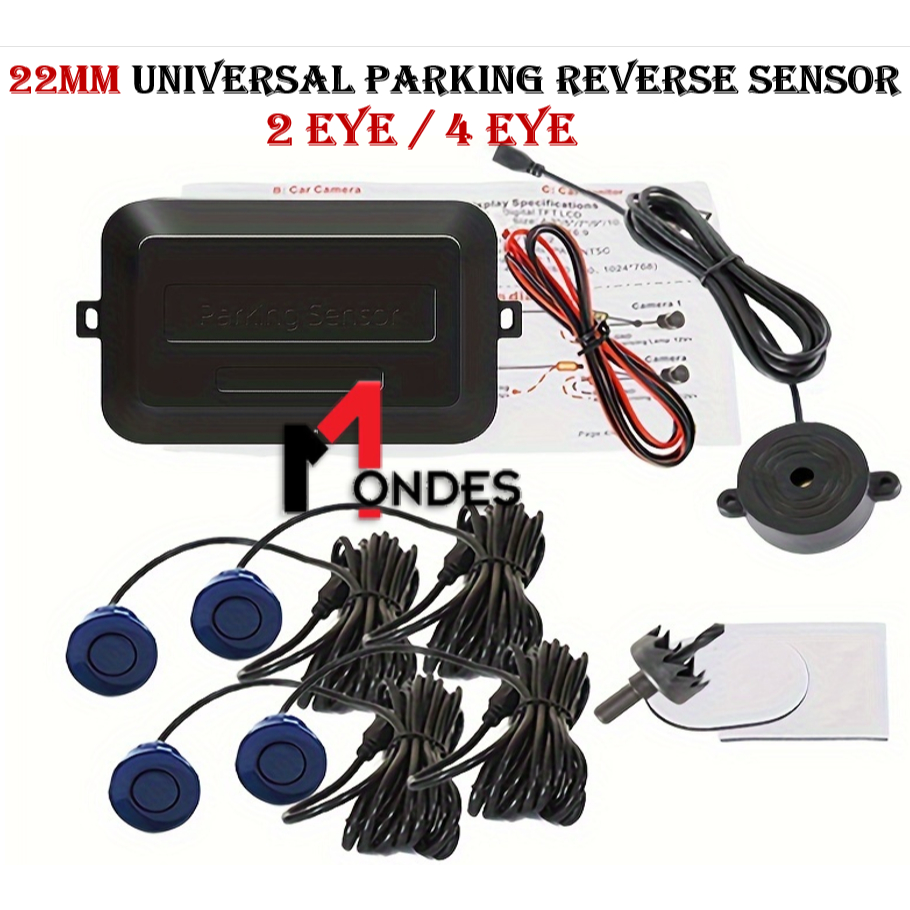 22MM Parking Reverse Sensor System 2 Eye 4 Eye Reverse Sensor Accurate ...