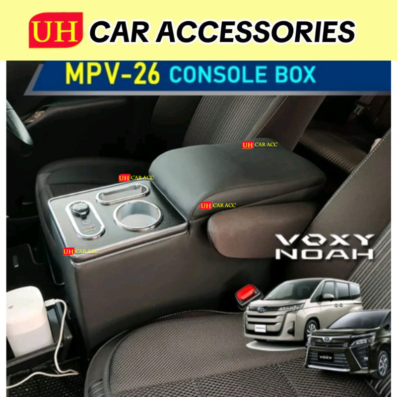TOYOTA VOXY NOAH MPV 26 CONSOLE BOX ATMOSPHERE LED LIGHT / USB CHARGING ...