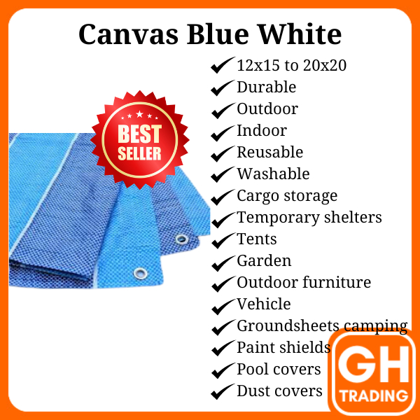 Kanvas Khemah Kereta Kolam Canvas Canopy Car Canopy 20x20 Atap Kanopi ...