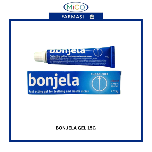 BONJELA GEL15G (FOR TEETHING AND MOUTH ULCERS) - [EXP: - ] | Shopee ...