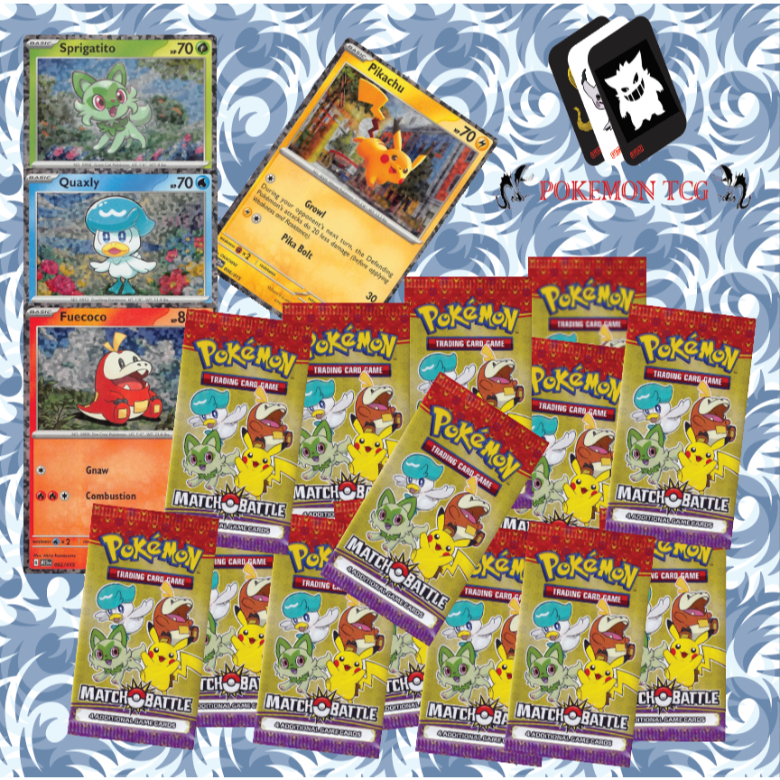 Pokemon 2023 Match Battle Booster Pack (Loose packs) | Shopee Malaysia