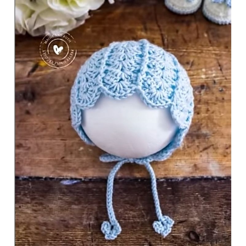 Topi baby shell stitch | Shopee Malaysia