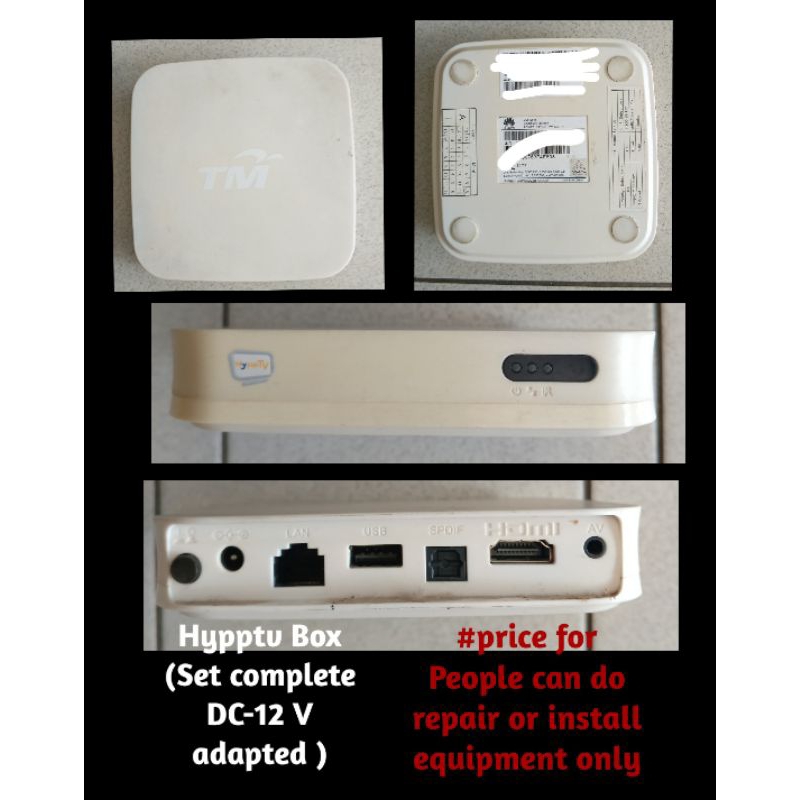 Hypptv Box with DC-Adapter | Shopee Malaysia