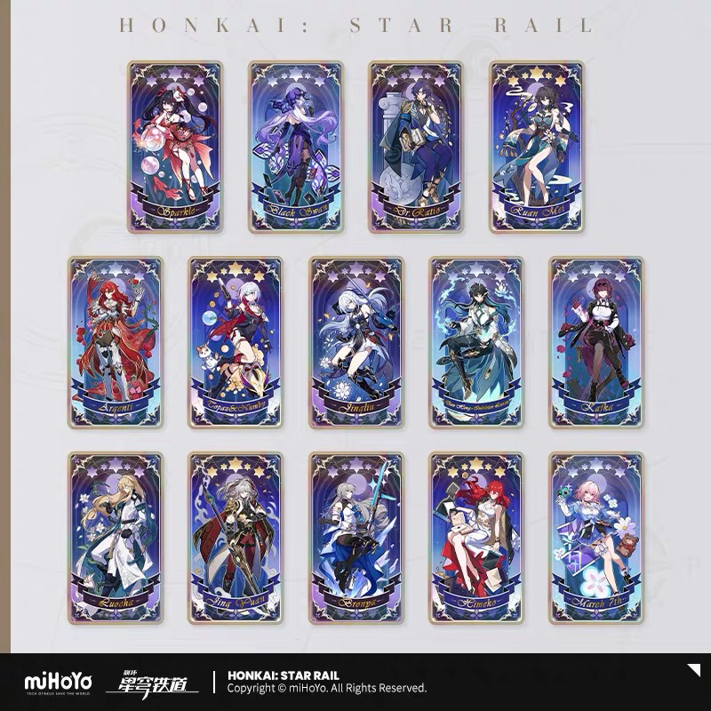 [Official merch] Honkai: Star Rail Fable of the Stars Collectible Card ...