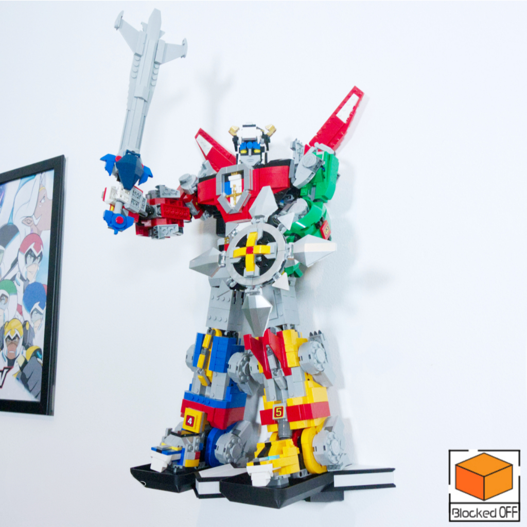 Wall Mount For Lego Ideas Voltron (21311) | Shopee Malaysia