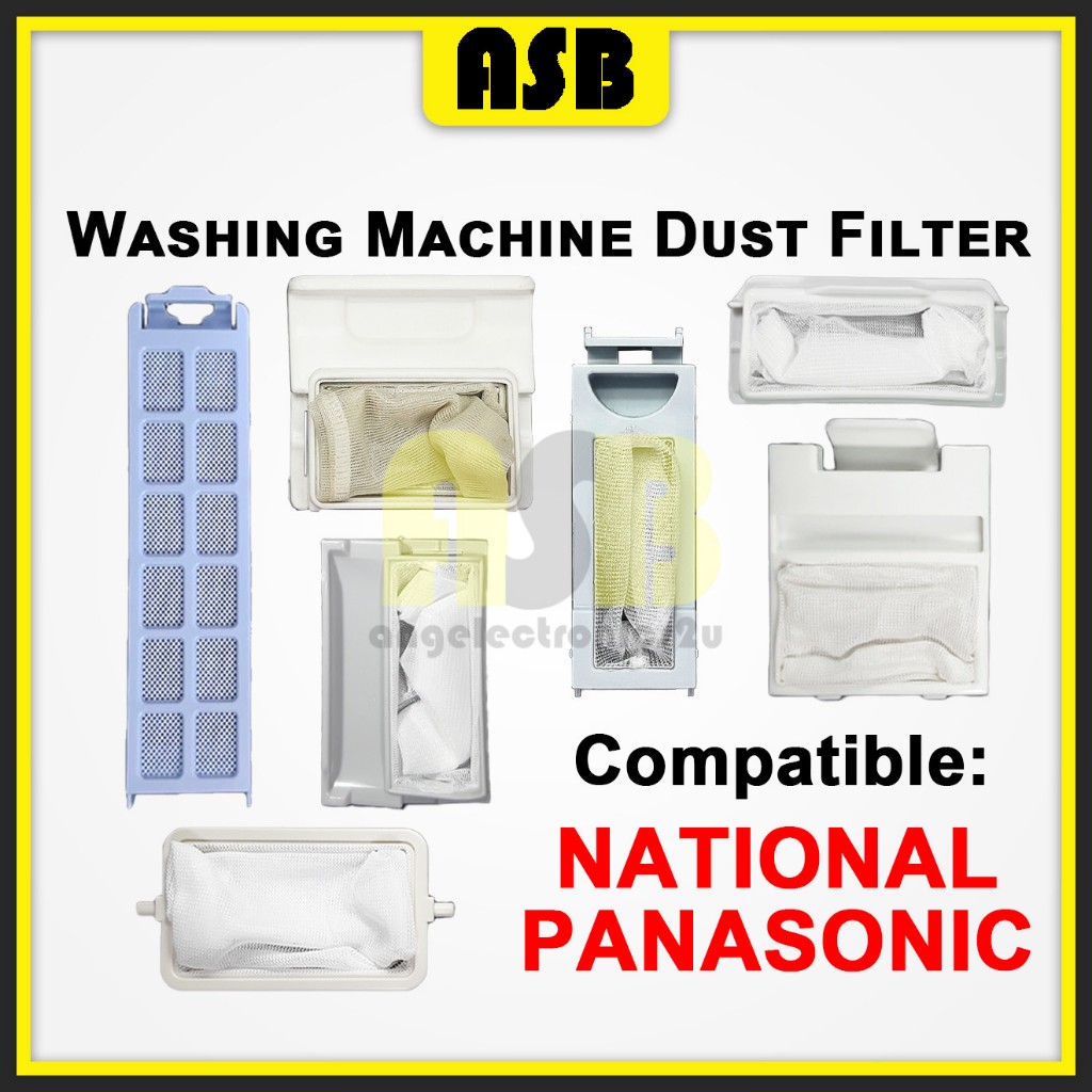(1pc) ( Compatible : NATIONAL / PANASONIC ) Washing Machine Dust Filter ...