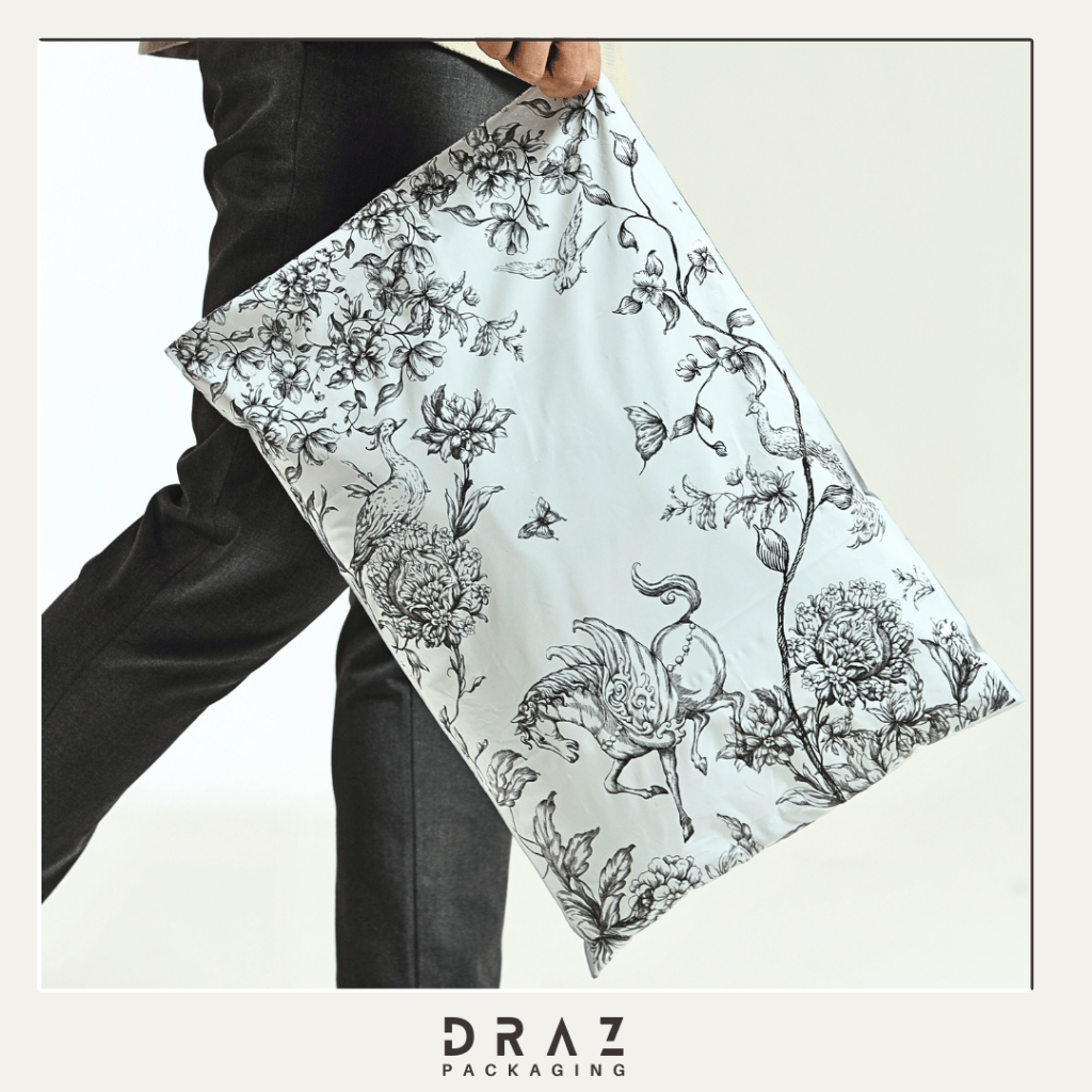 Premium MythicFlora Courier Bag by DRAZ Elegant Ultra Thick Design ...