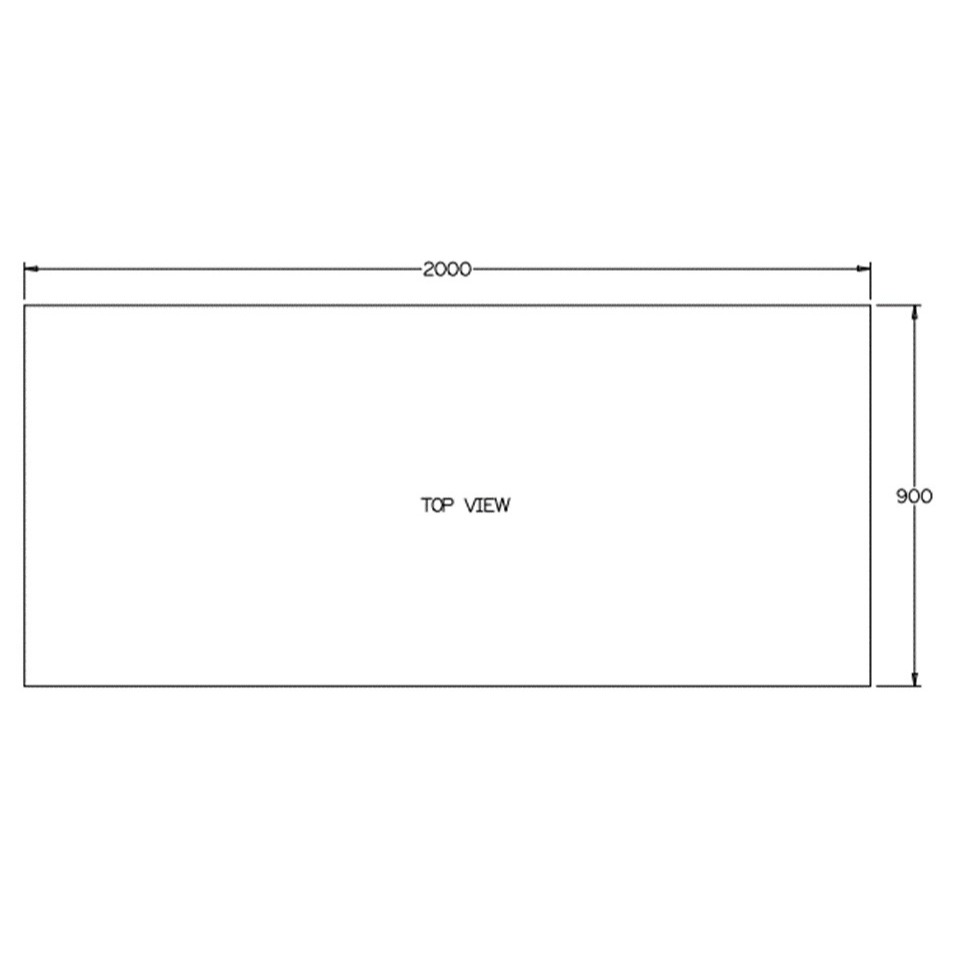 (WOODGRAIN COLOUR) 200 CM IKEA TOP I RECTANGULAR TABLE TOP I MEJA ...