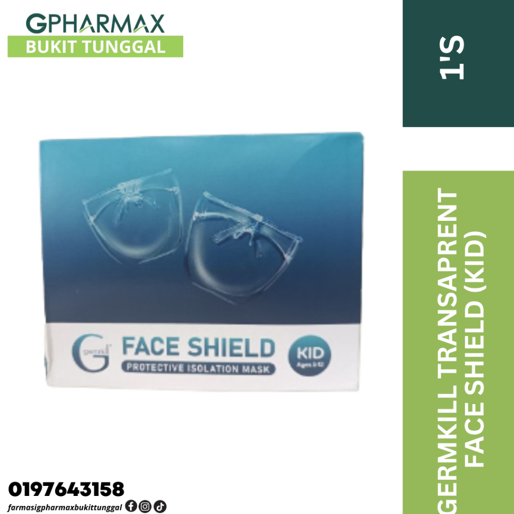 GERMKILL TRANSPARENT FACE SHIELD (PROTECTIVE ISOLATION MASK) | Shopee ...